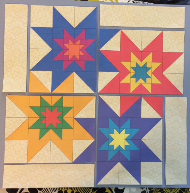 Confessions of a Fabric Addict: Stunning Stars Quilt #2 - "Exploding ...