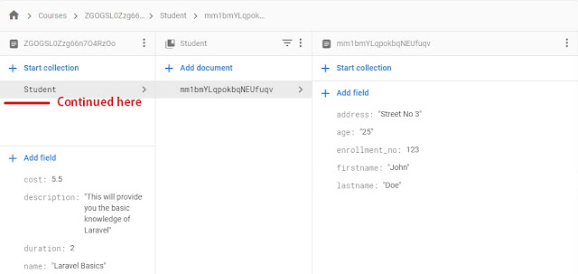 Chapter 2 - MySQL structure comparison with Firebase structure