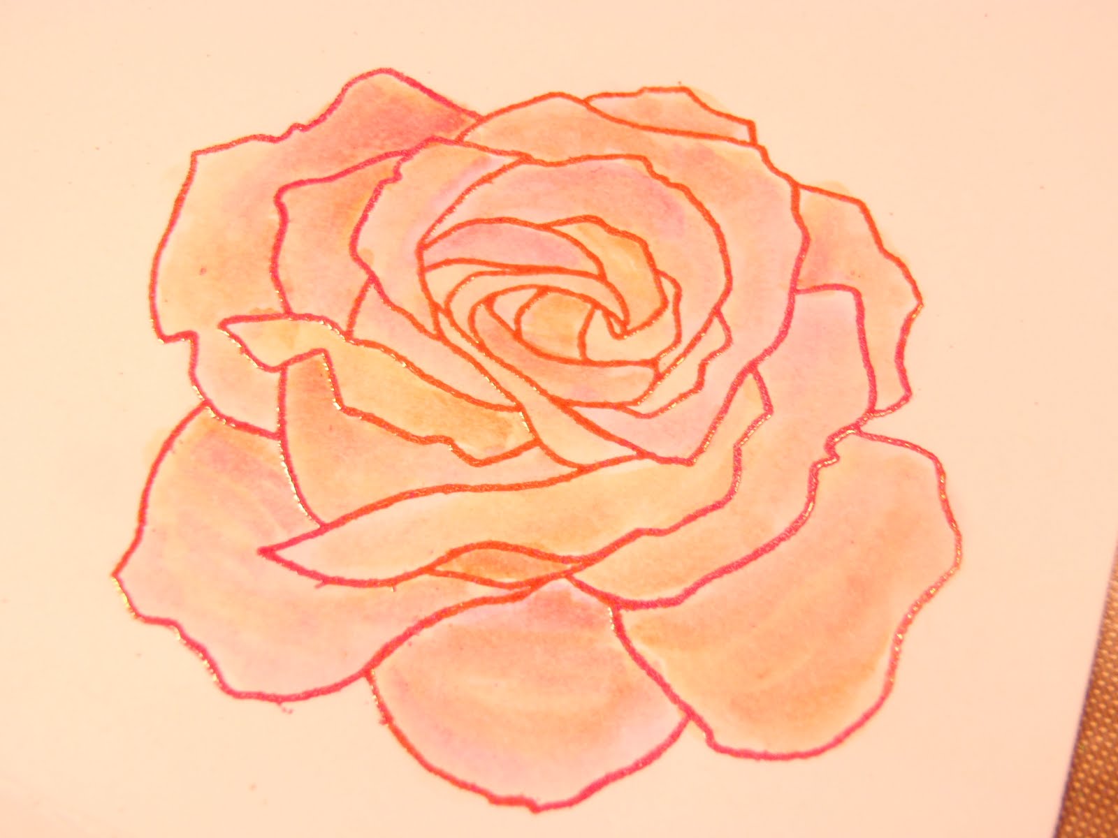 Inking It Up With Cathy: Technique Tuesday - Multi-Color Embossing ...