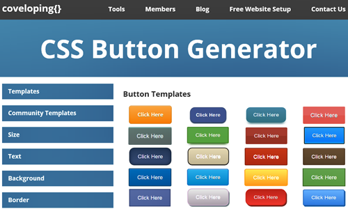 5 Best Websites To Generate CSS Buttons Online