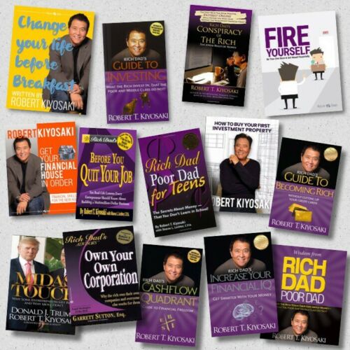 NEW [28 Book Bundle] Rich Dad Poor Dad Series by Robert Kiyosaki - The ...