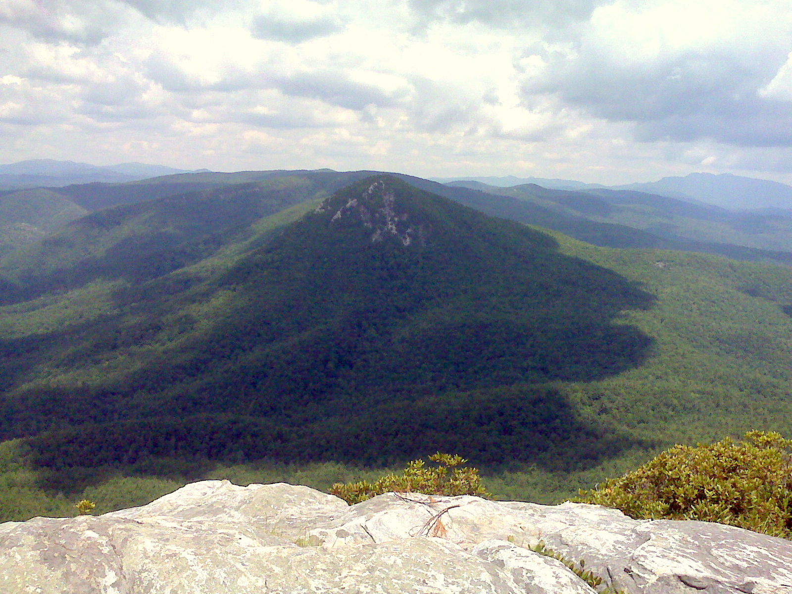 Hiking with a Fat Bald White Guy: Linville Gorge - Table Rock Mountain