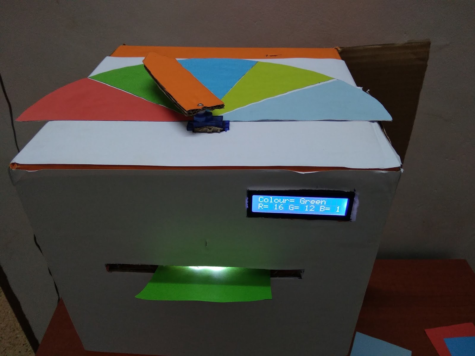 45 Arduino Based Colour Detection Machine