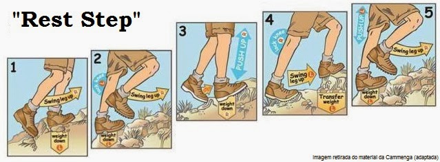 "Rest Step" ~ | Bushcraft Berg