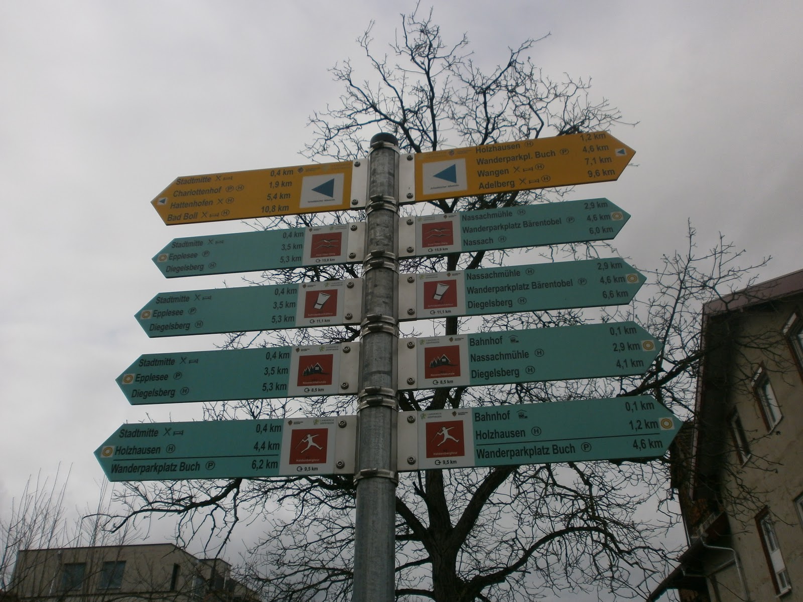 Wege in der Region Stuttgart: Rundwanderwege bei Uhingen