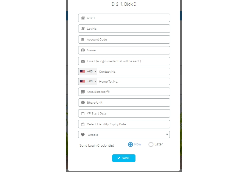 [i-Neighbour Admin Guide] Manage Unit - How to Add Unit Owner ...