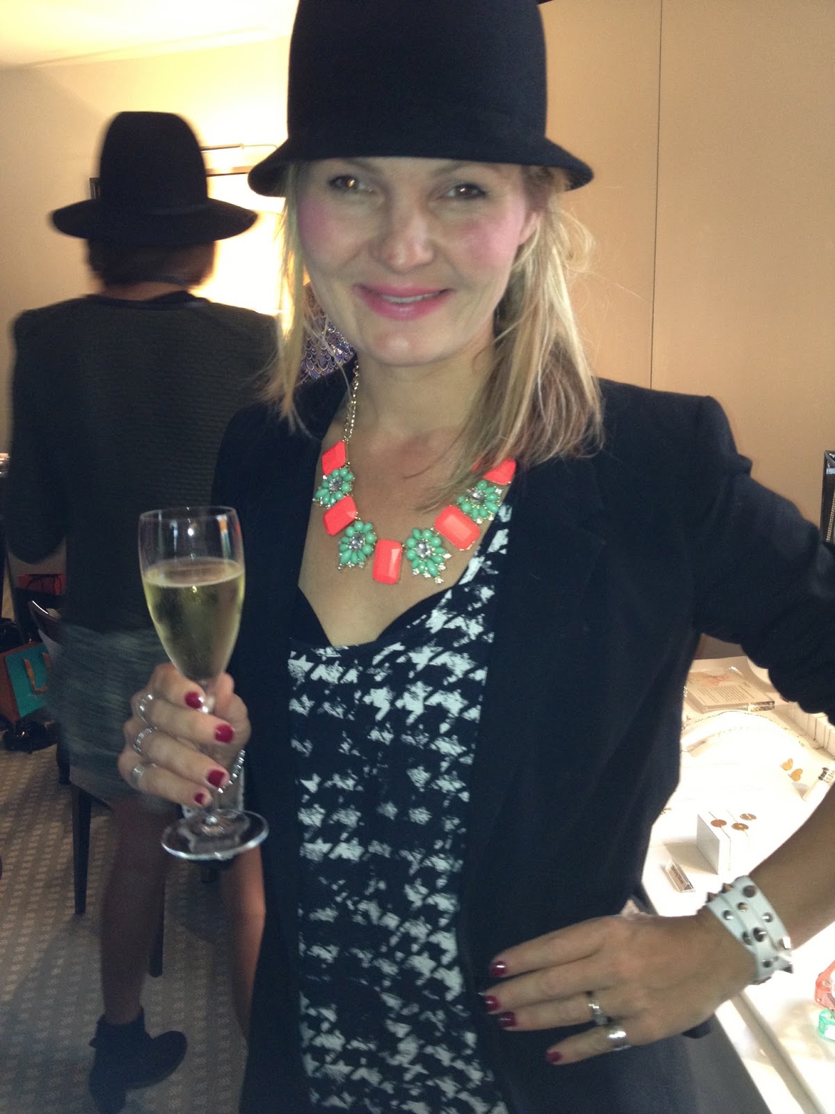 Anna Lou of London at London Fashion Week! #HPMLFW
