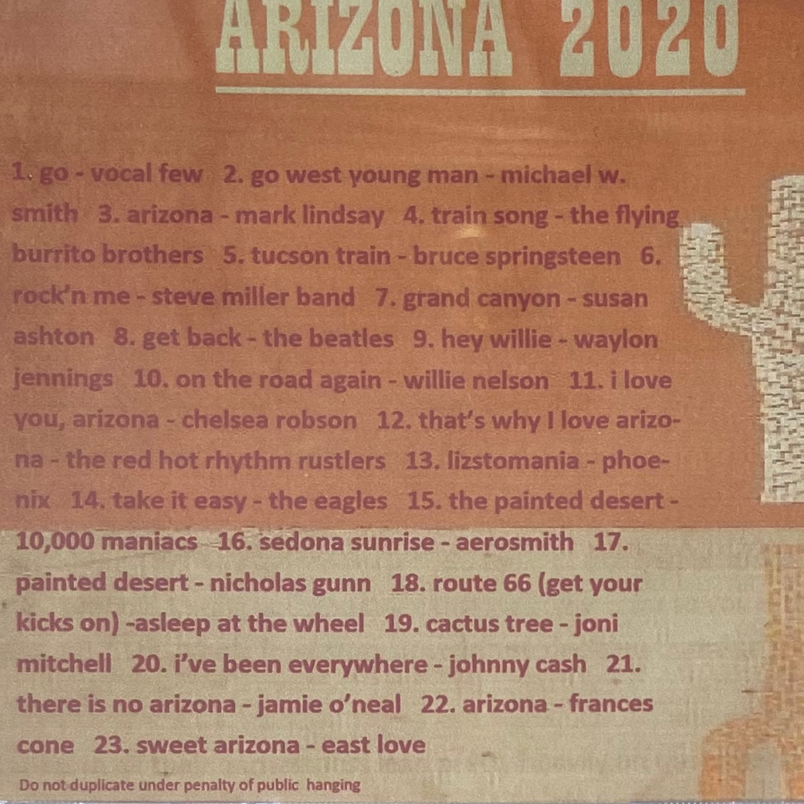 arizona cd
