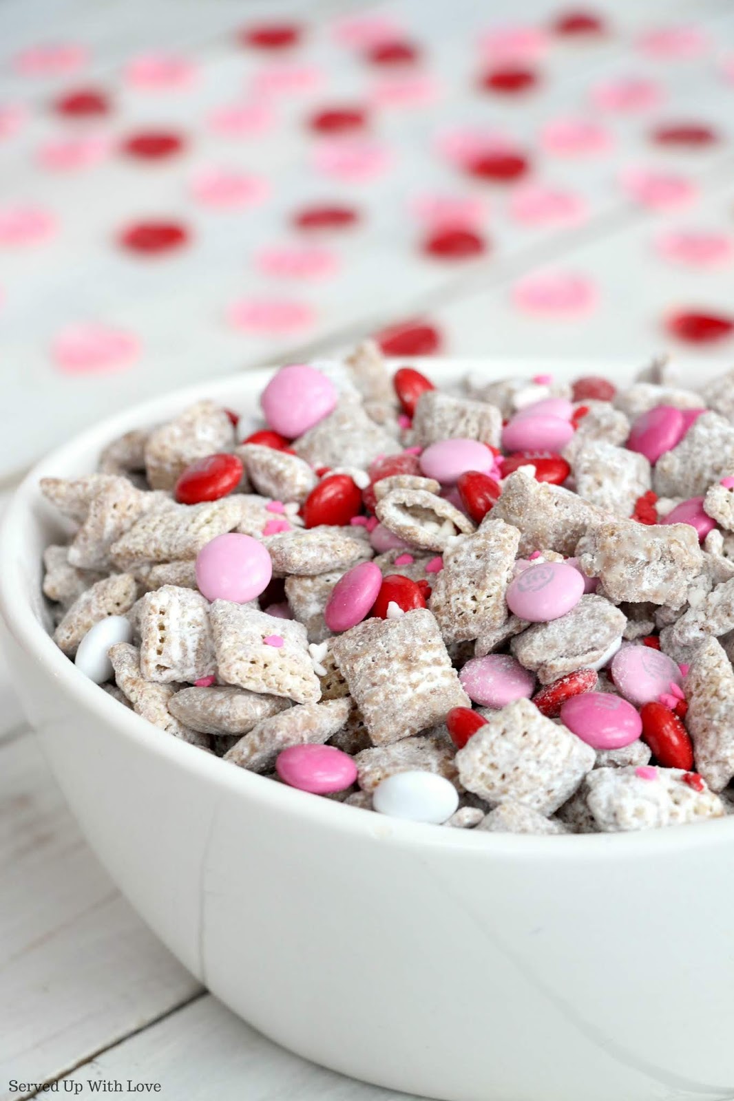 Easy Valentine's Day Cupid Chow | Served Up With Love