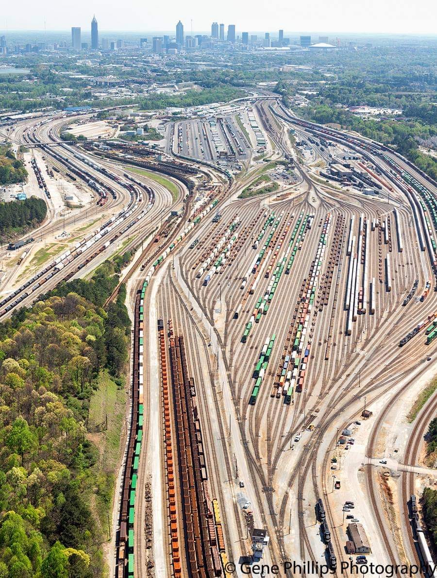 Towns and Nature: Atlanta, Ga: NS/Southern Inman Yard