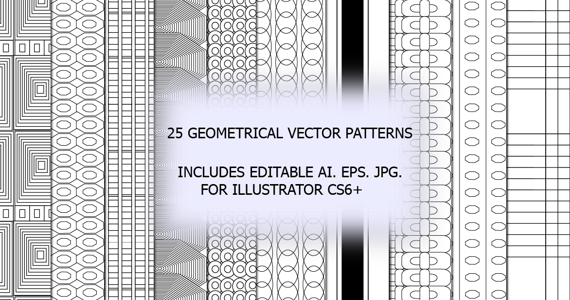 Creative Mind's Studio: 25 VECTOR PATTERN PAGES