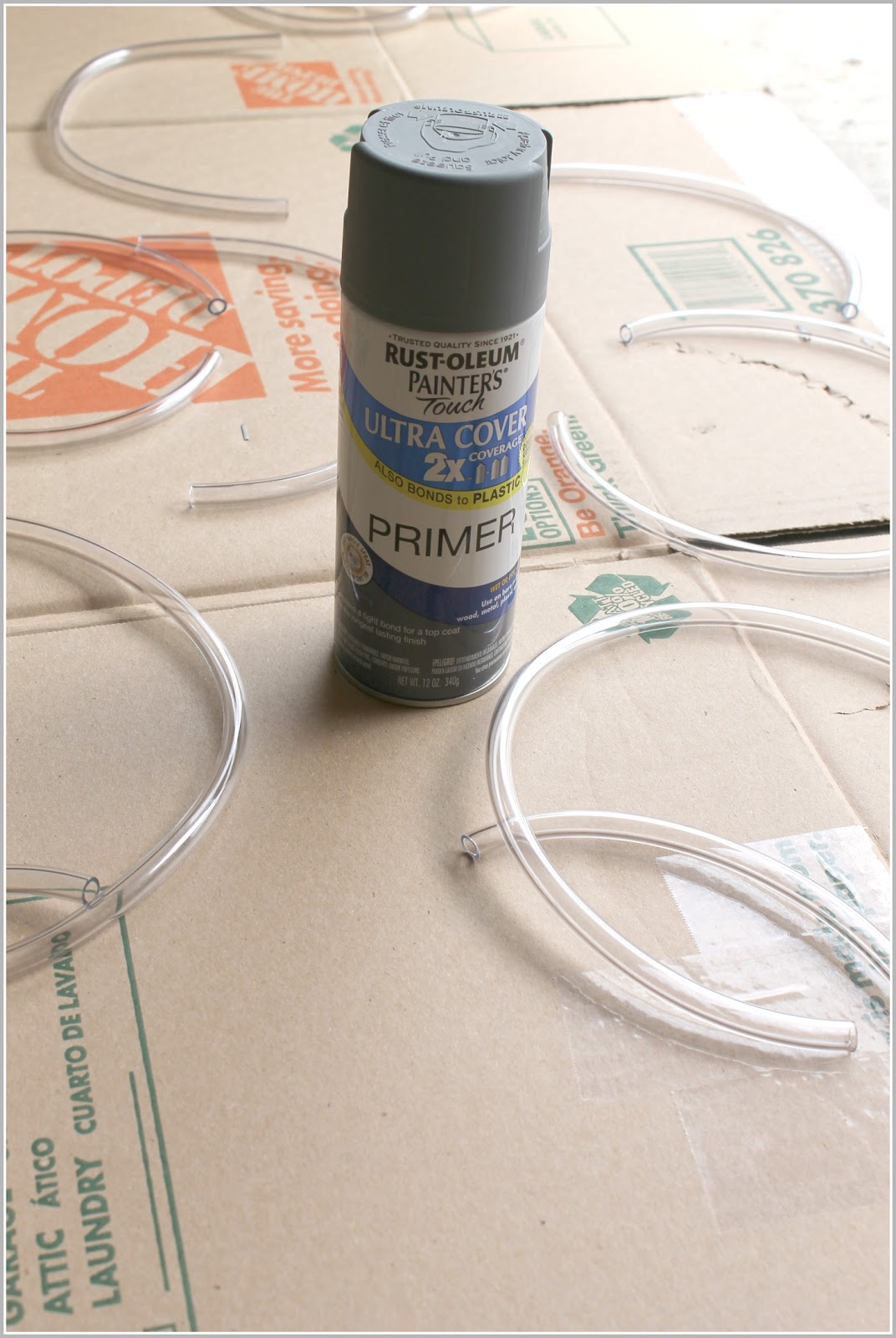 Make Them Wonder: How to make a faux metal bar