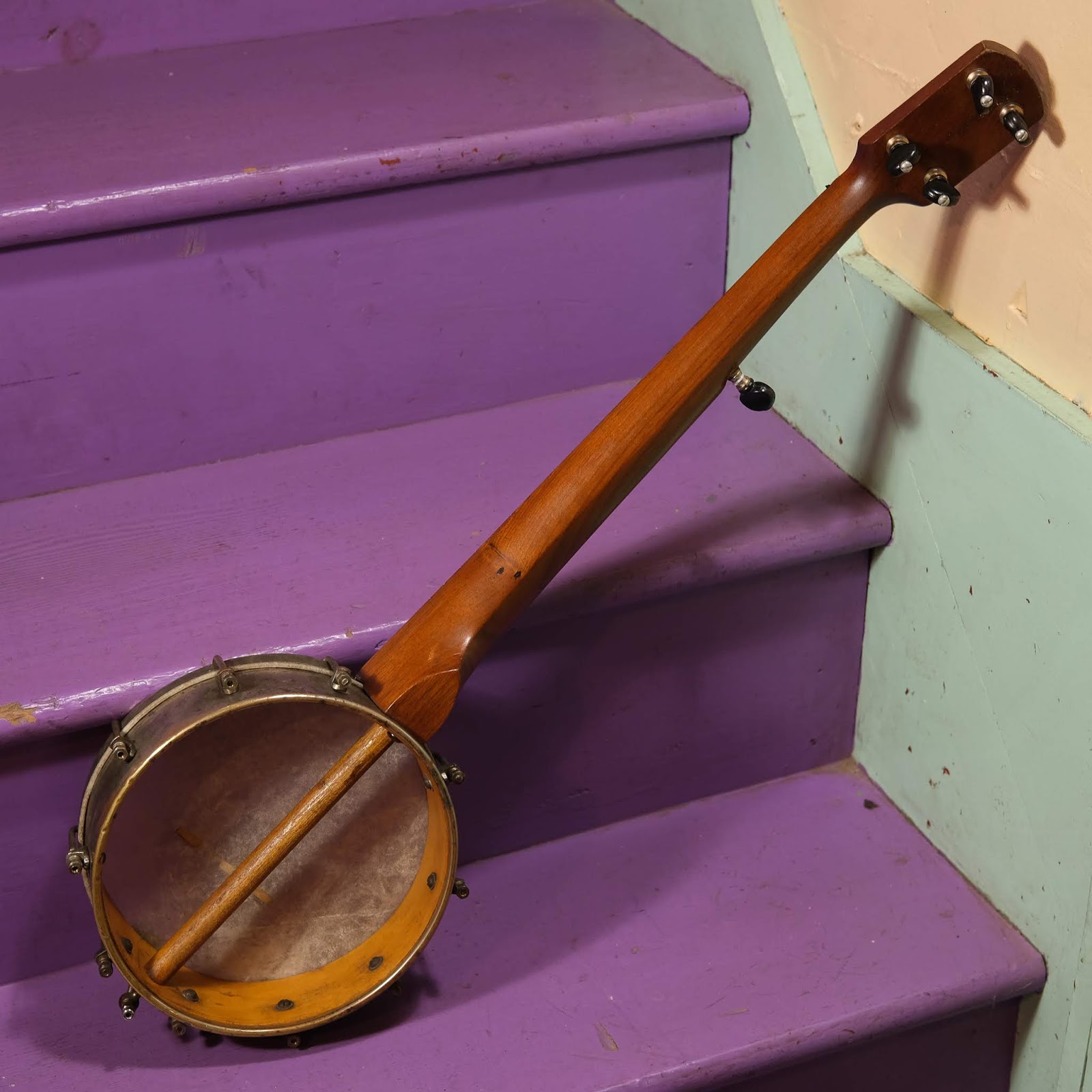1880s Buckbee-made Tremonte 5-String Pony Banjo