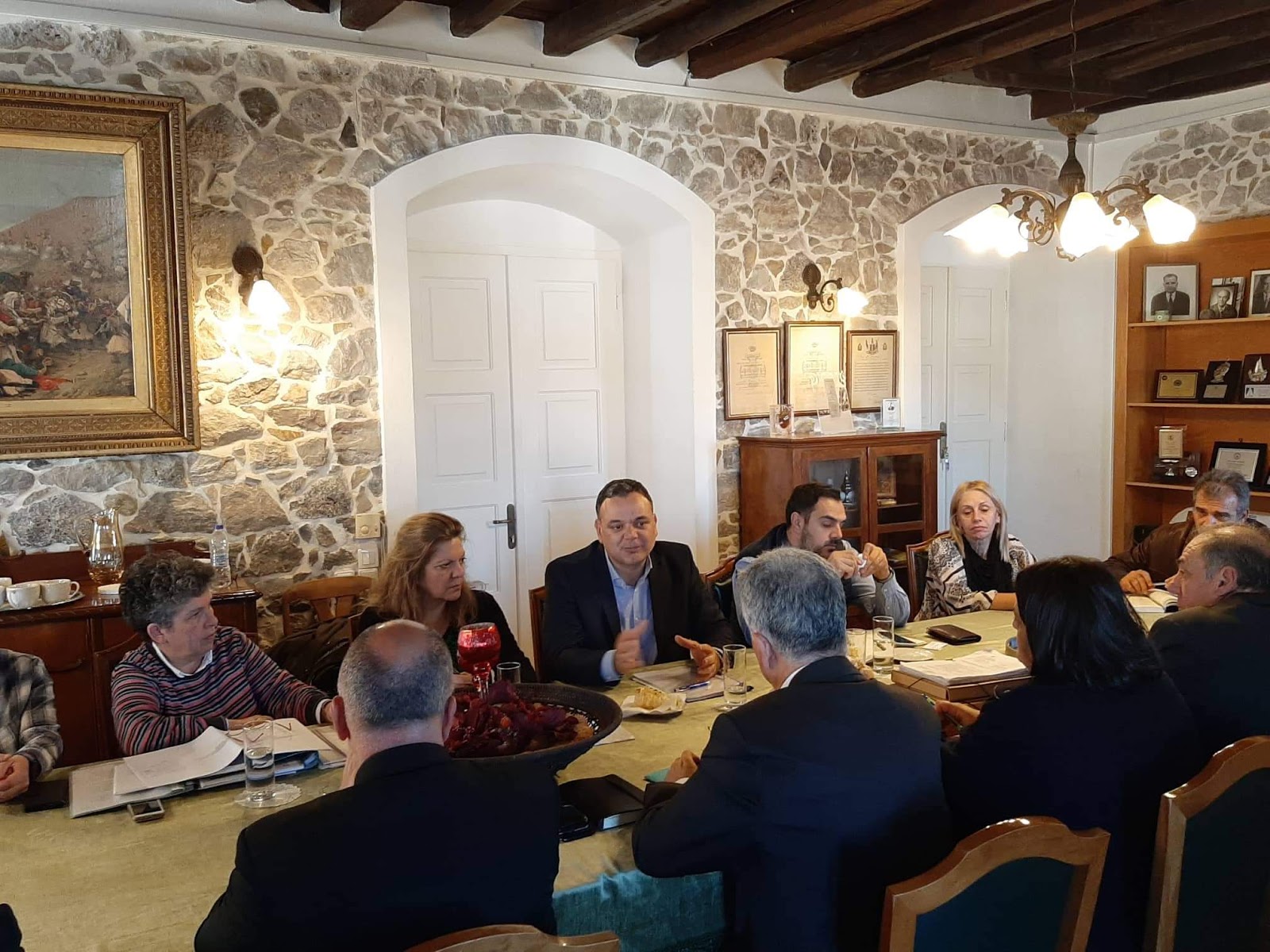 Επίσκεψη του Γενικού Γραμματέα του Υπουργείου Πολιτισμού Γεώργιου ...