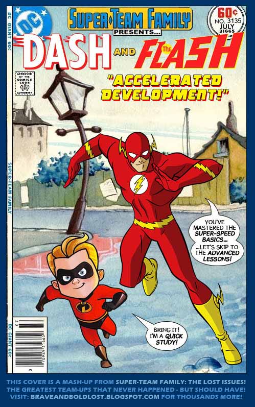 Super-Team Family: The Lost Issues!: Dash and The Flash