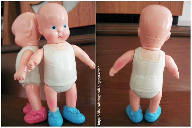 HEbee and SHEbee Pretty Darn Cute! | The Doll Coloring Book