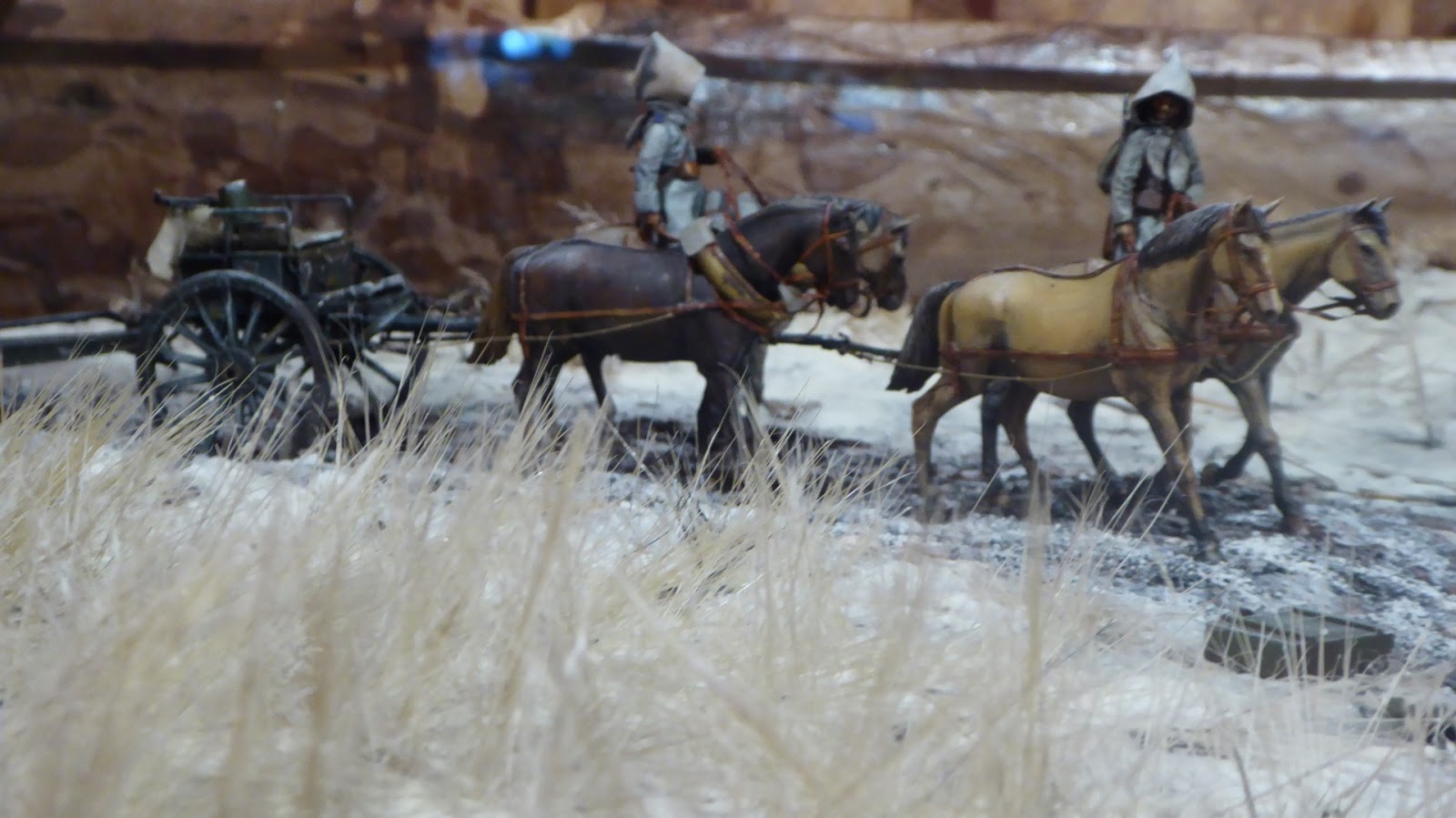 Toy soldiers and real battles: The Ice March scale model diorama (1:35)