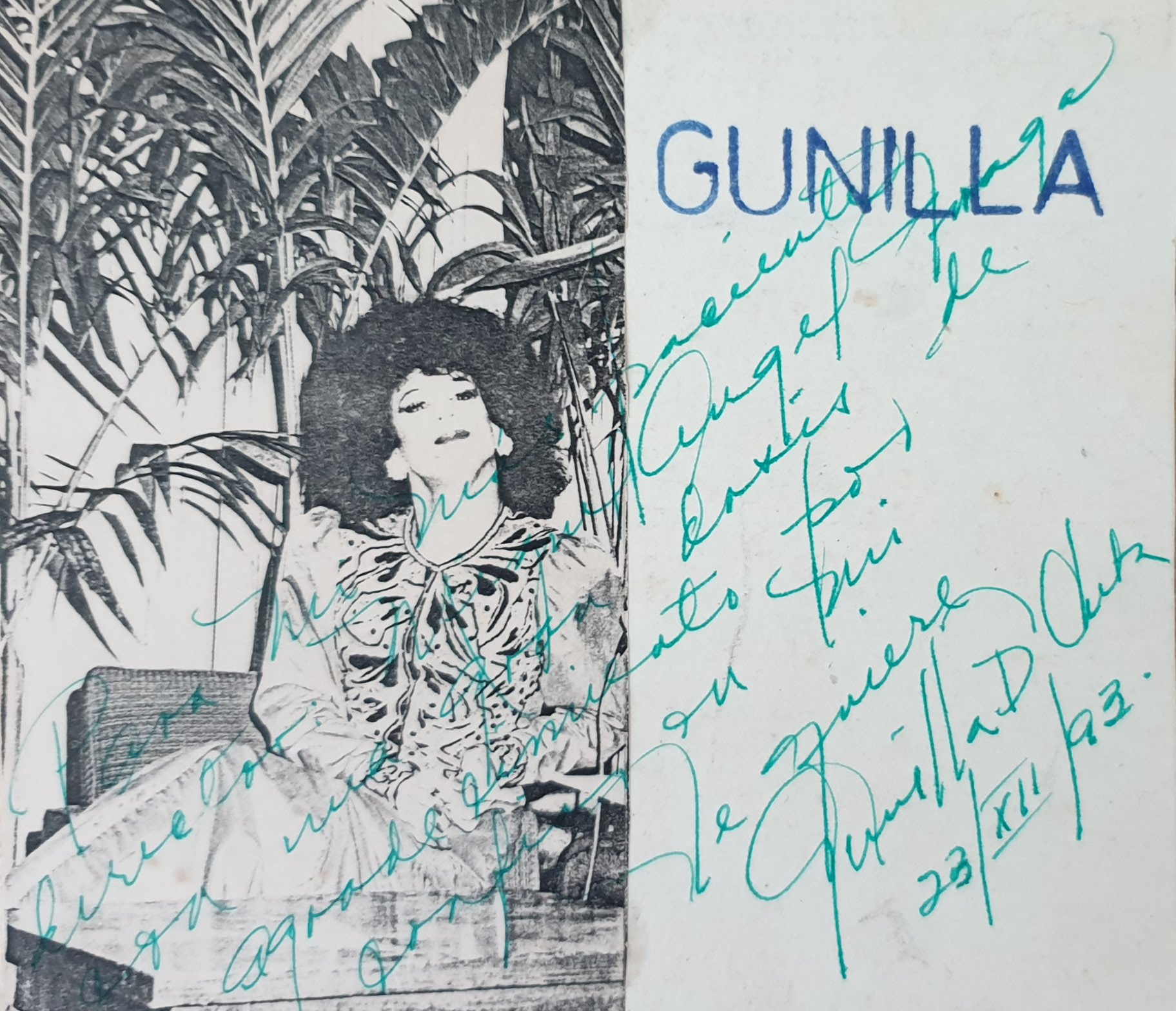 ¿Quién fue Gunilla, el personaje central del cuento homónimo?