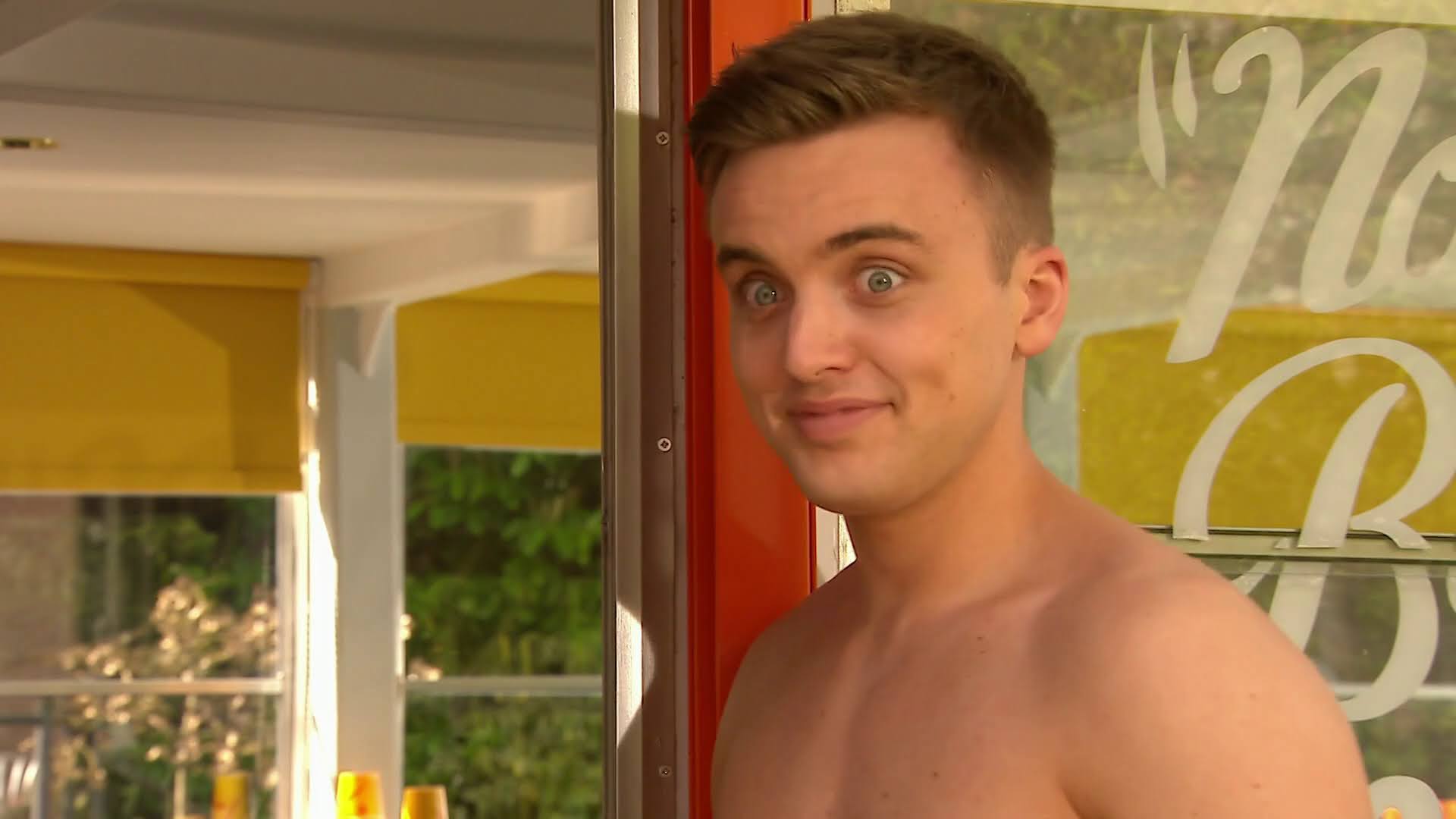 Hollyoaks off the Charts: Parry Glasspool and Duayne Boachie Shirtless