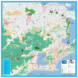 Caminha na Trilha: Mapa de Ciclovias do Rio de Janeiro