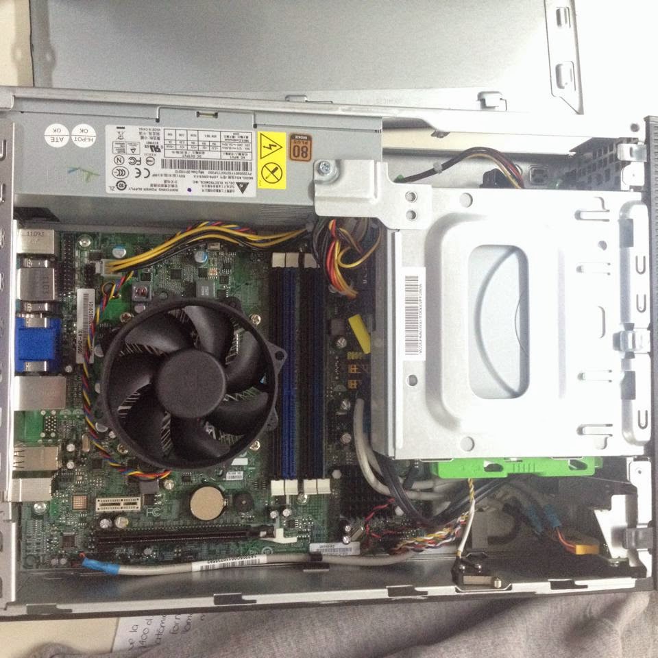informatica 1: partes internas y externas del CPU