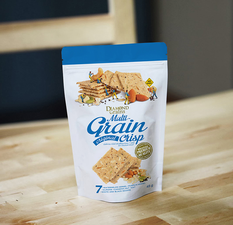 Diamond Grains Multi-grain Crisp – Packaging Of The World