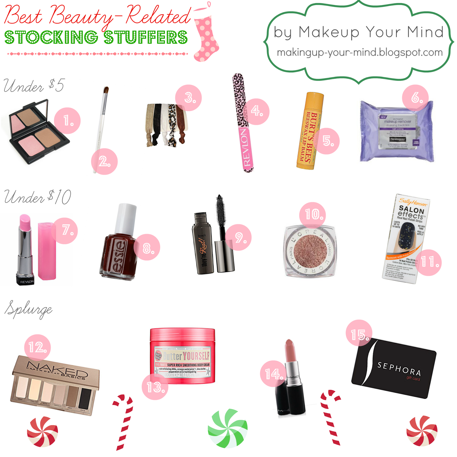 makeup your mind: Beauty-Related Stocking Stuffer Ideas