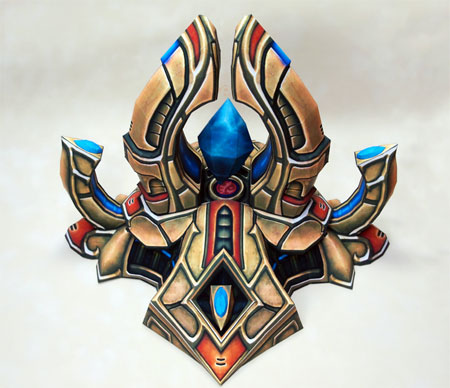 Paper Wargames: StarCraft 2 Protoss Gateway Papercraft