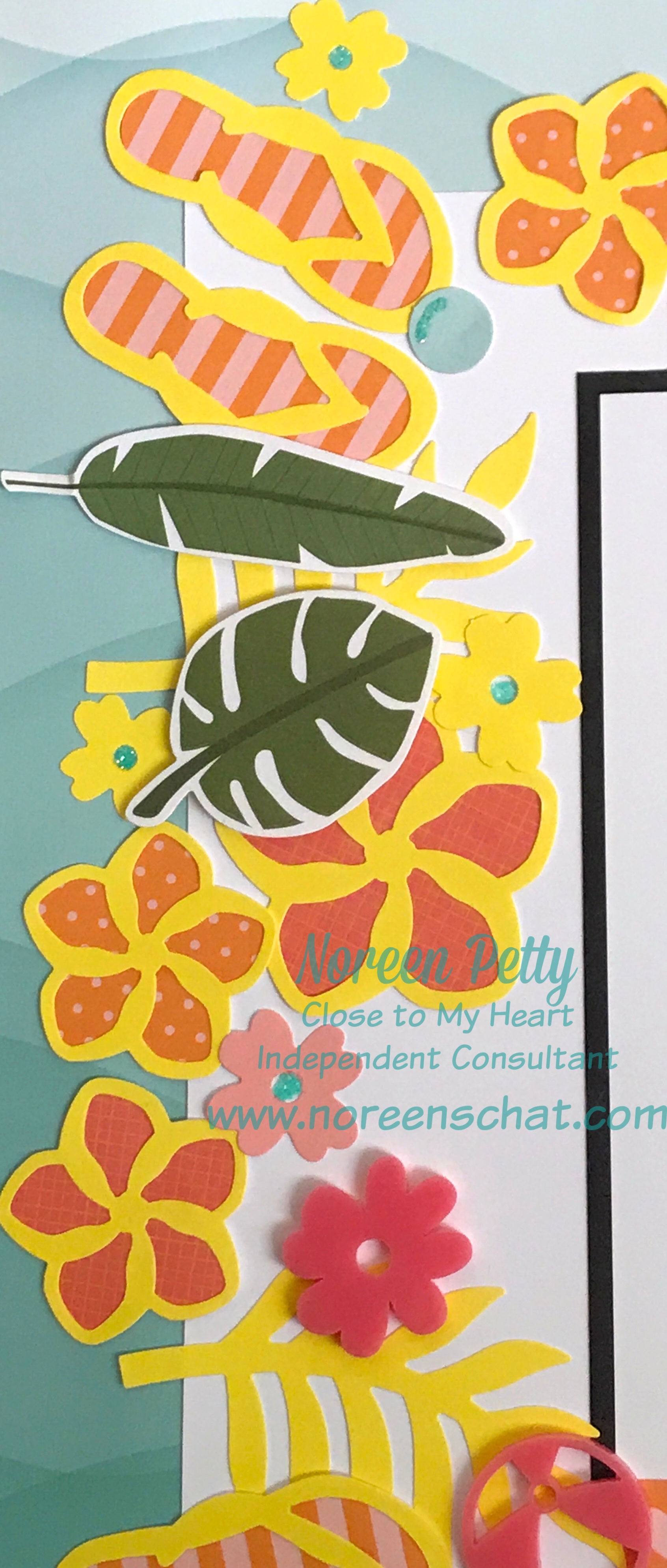 Noreen's Scrap N Chat: CTMH Summer Vibes Here Comes the Sun Scrapbook ...