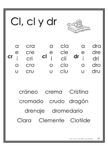 Lecturas sílabas trabadas para imprimir pdf