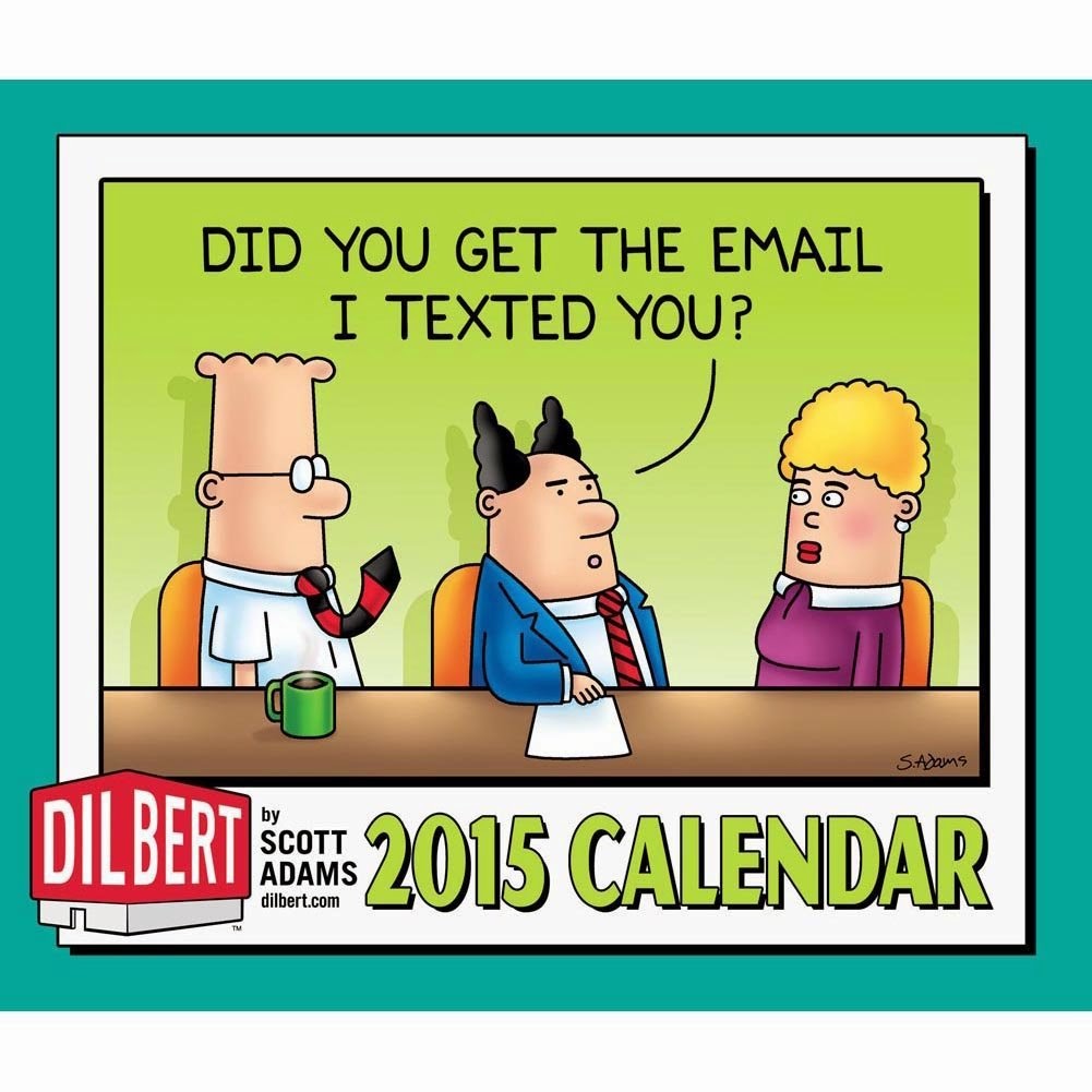 Dilbert 2015 Day-to-Day Boxed Calendar | Best Calendars for 2016