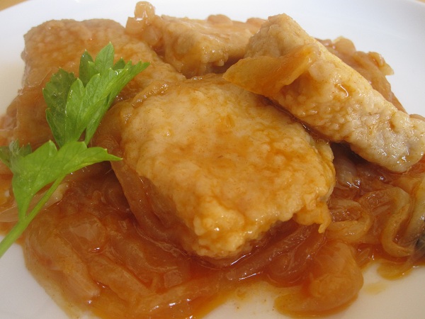 las recetas del marqués de muchabarba: ATUN ENCEBOLLADO