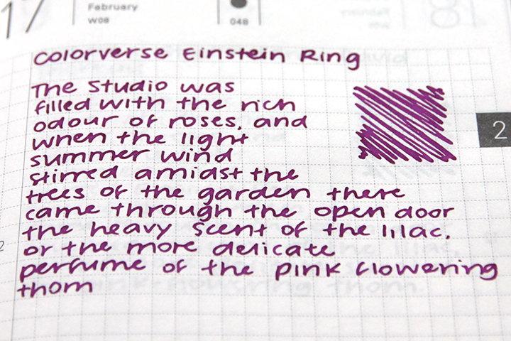 review: colorverse einstein ring - ink between the teeth