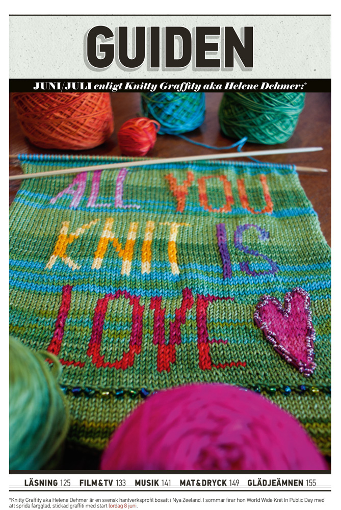 happygoknitty: Knitted art