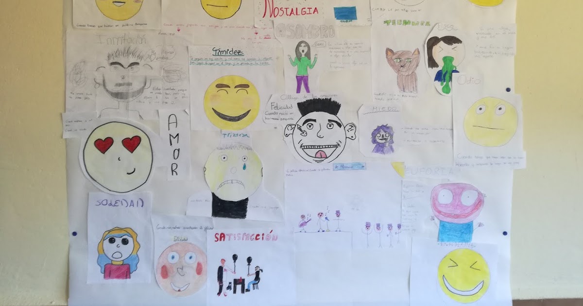 Hábitos de Vida Saludable IES Gerald Brenan: Collage de Emociones