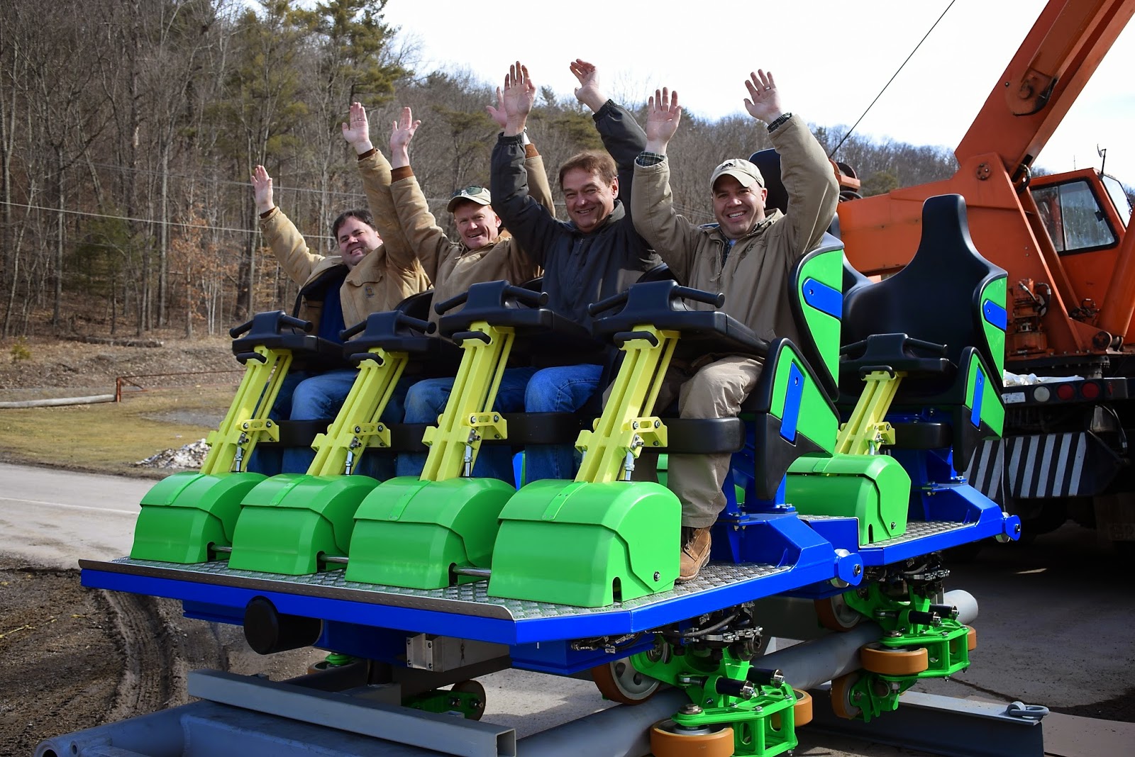 Knoebels' Impulse Cars Arrived on Friday