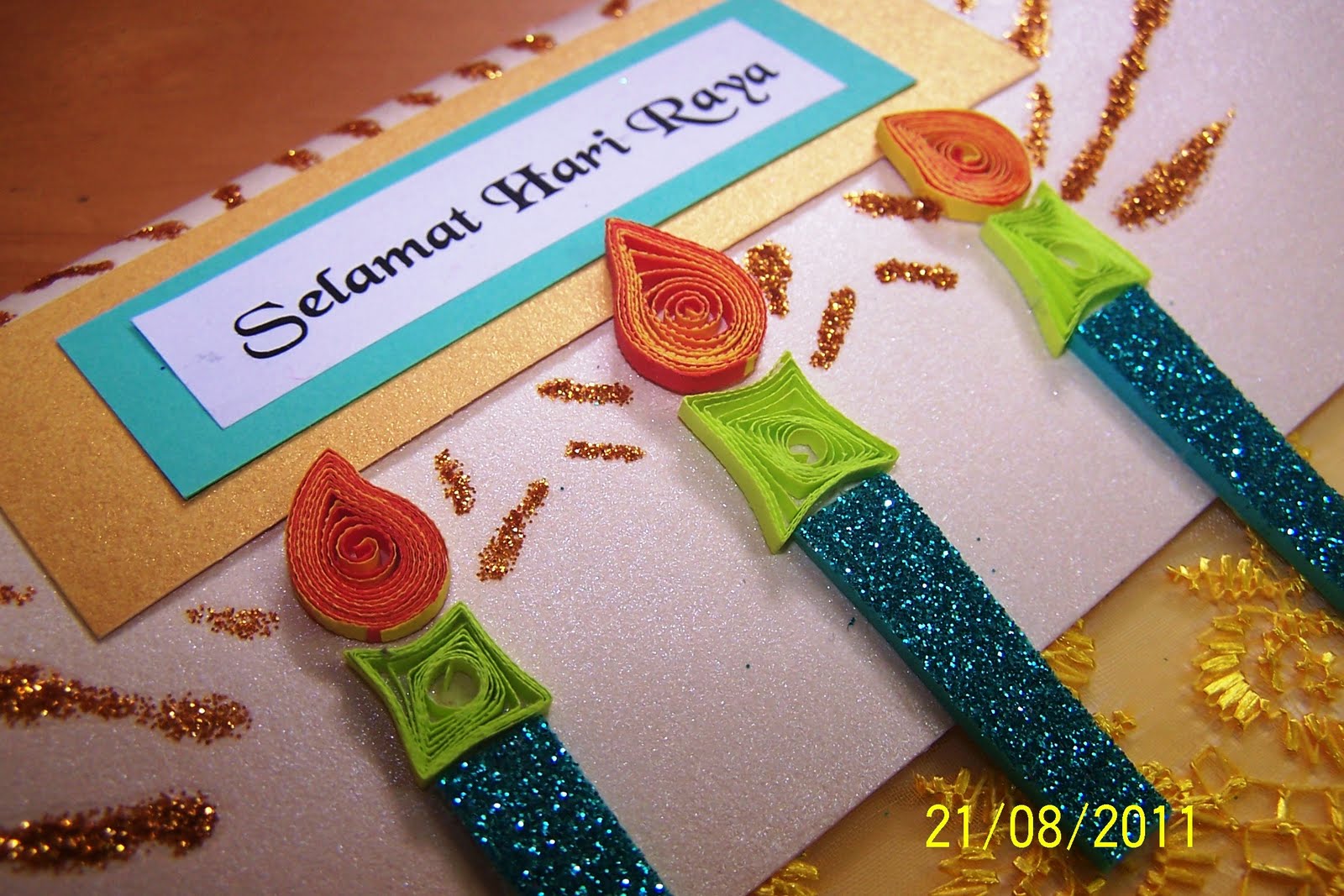 Elaine's Creative Cards: Hari Raya Cards - 3rd installment