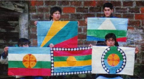 Historia de la creación de la bandera Mapuche ~ WerkenpiratA