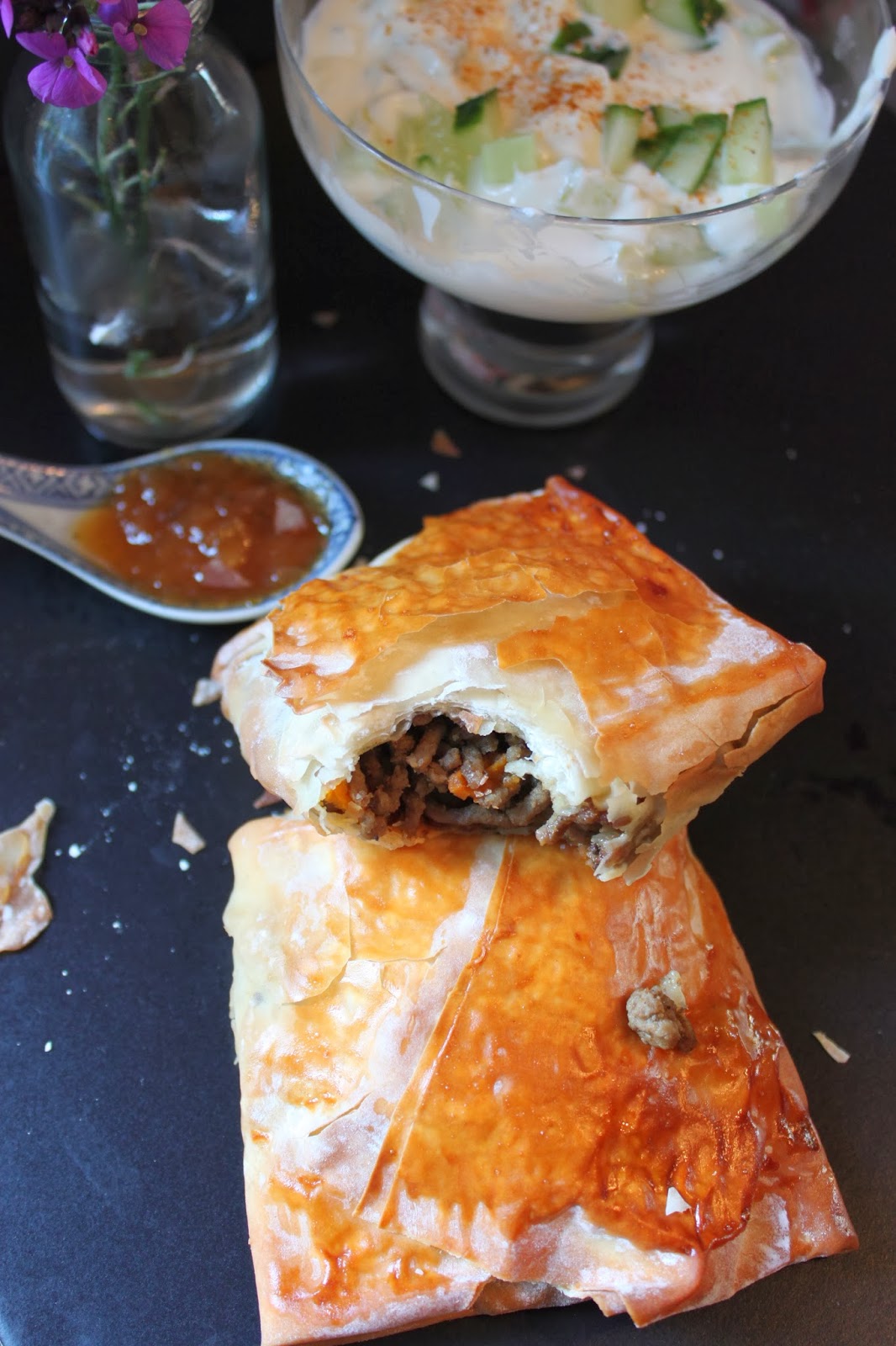 Easy English Eating: Minced Beef Parcels