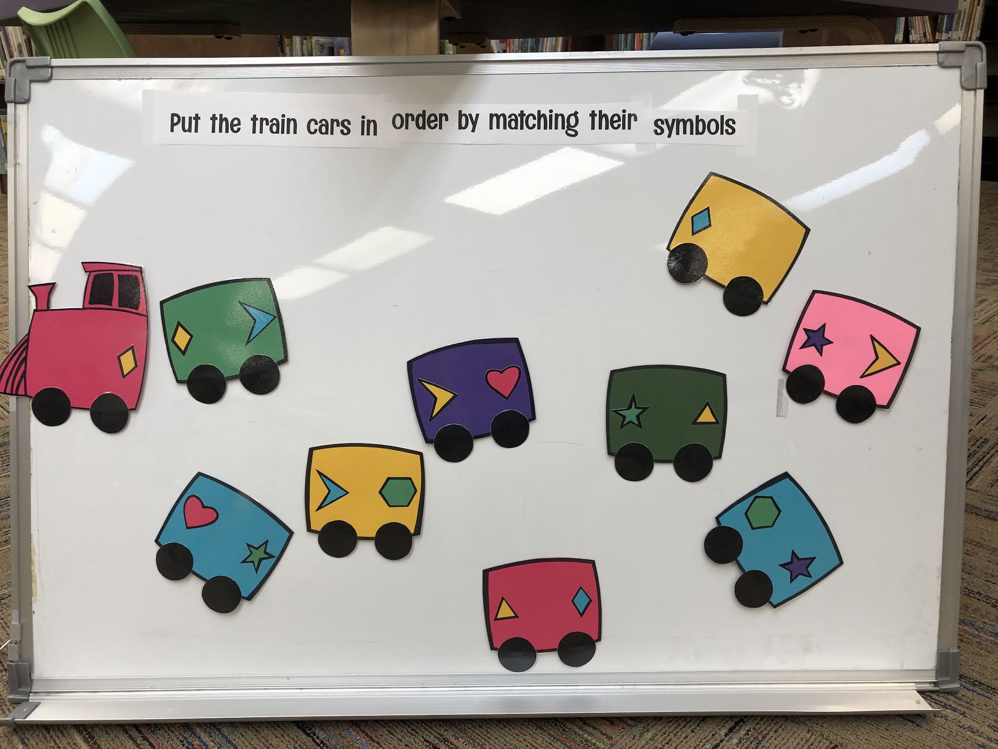 Matching Train Shapes Game - The Learning Curve