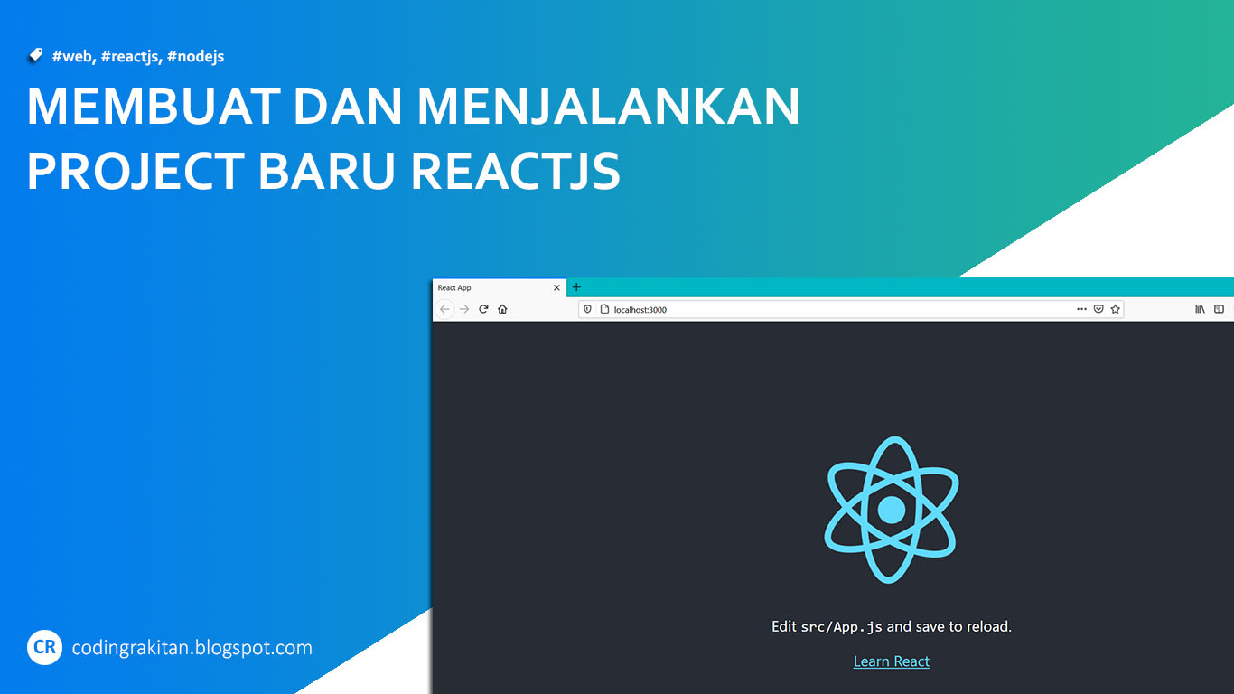 Membuat Dan Menjalankan Project Baru Reactjs ~ Coding Rakitan Inspirasi Coding Terupdate