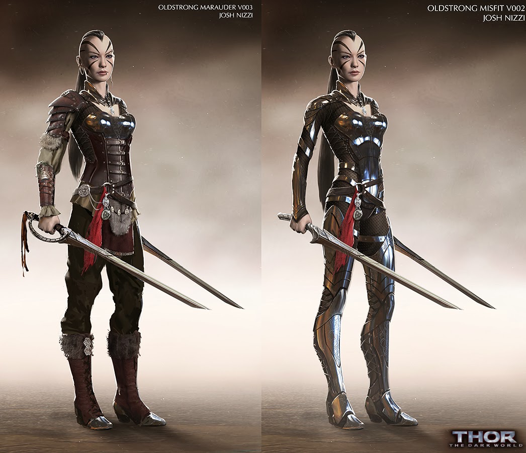Unused THOR: THE DARK WORLD Valkyrie Concept Art by Josh Nizzi « Film ...