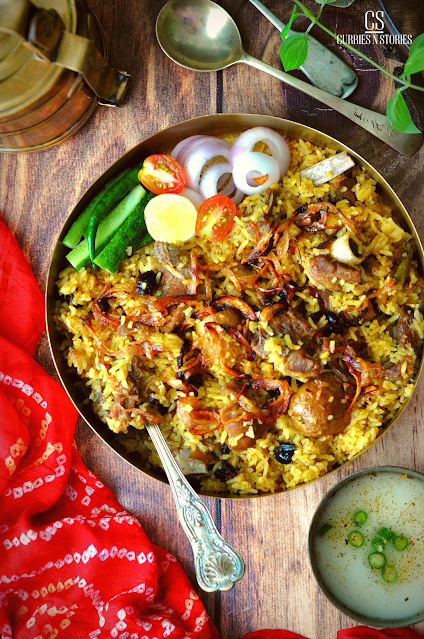 Bangladeshi Mutton Tehari | Dhakai Mutton Tehari | Dhaka Style Mutton ...