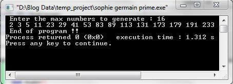 Sophie Germain Prime Numbers in C++ | Programs