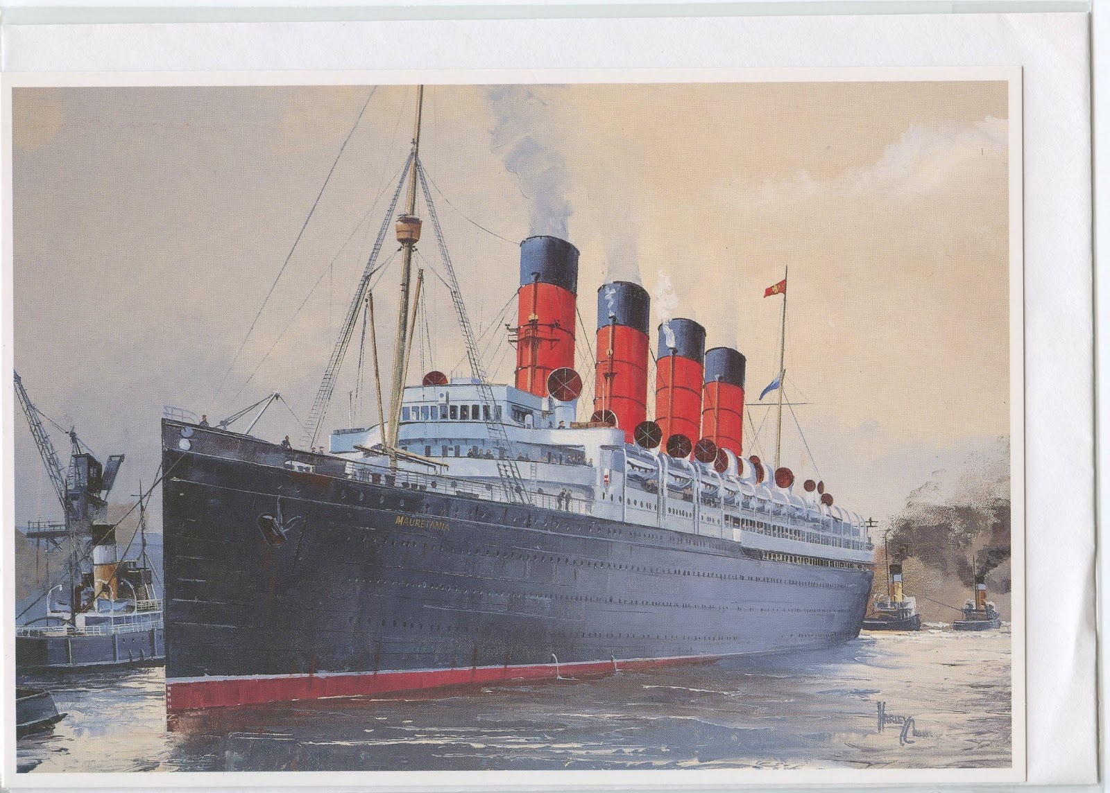 Transatlantic Era: R.M.S. Mauretania...
