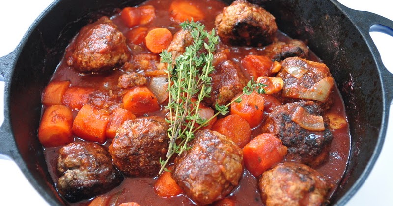 Une table pour cinq: Boulettes de bœuf en ragout