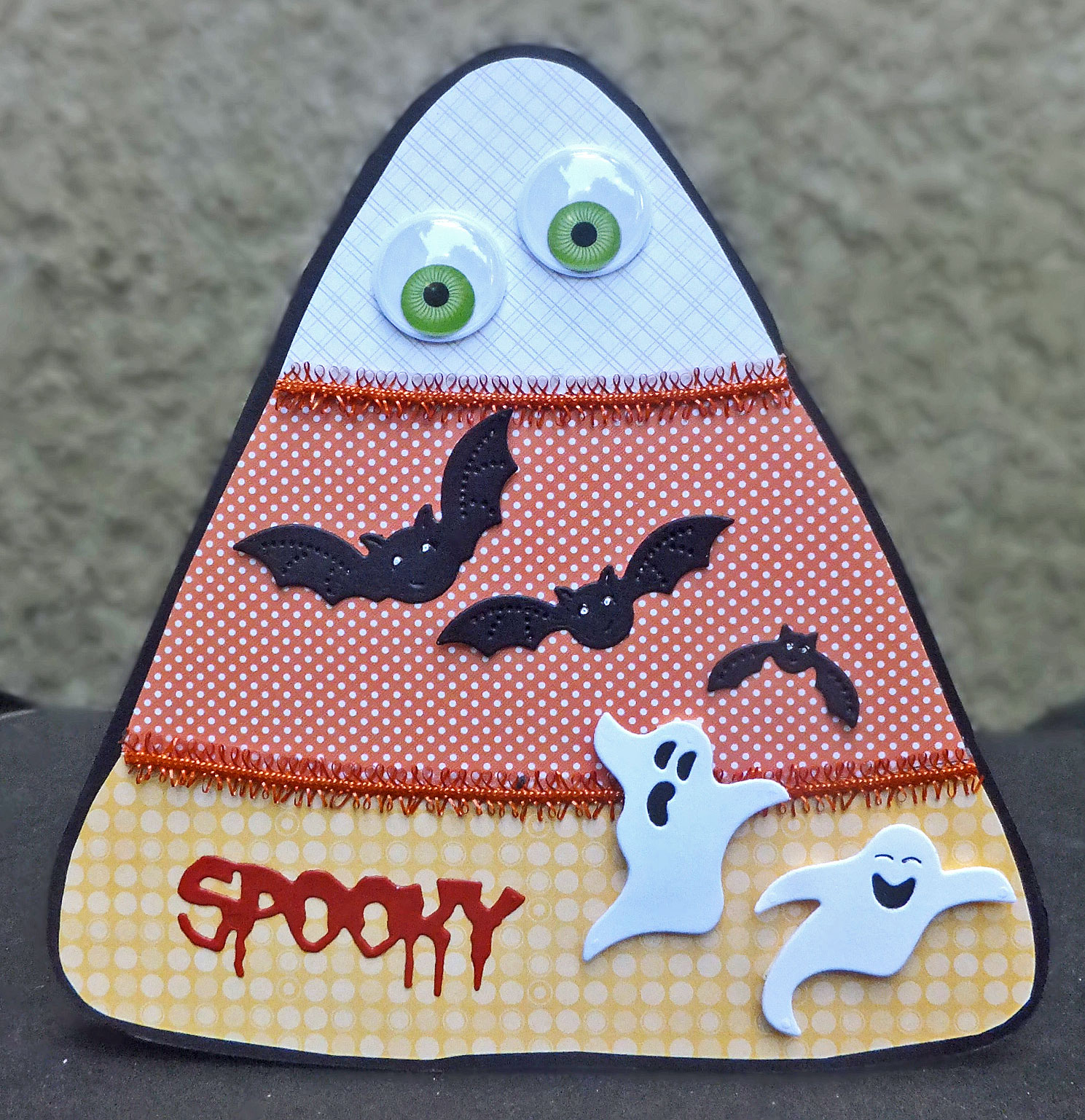 Paper Panacea: Candy corn card...