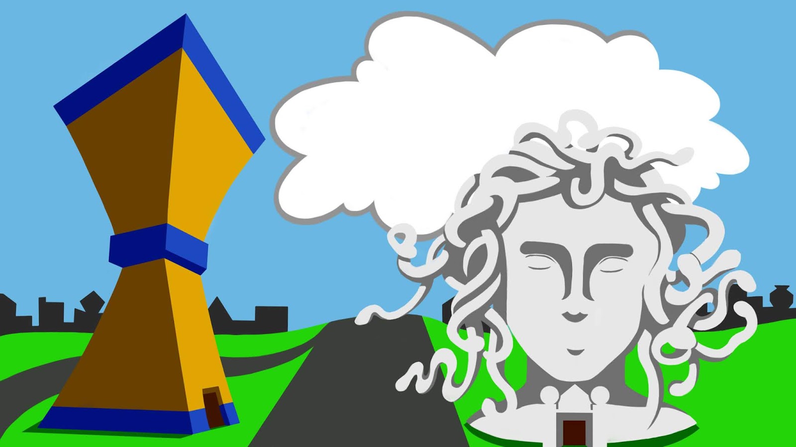 Invisible cities: Tamara concept paintings