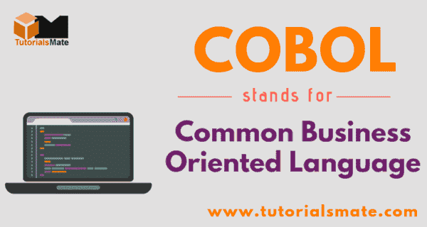 COBOL Full Form: What does COBOL stand for? - TutorialsMate