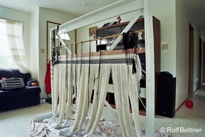 Evelyn Vanderhoop Weaving Artist: The Raven's Tail